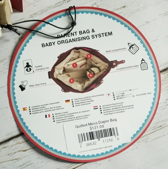 Babymel | Bags | Babymel London Quilted Diaper Bag | Poshmark